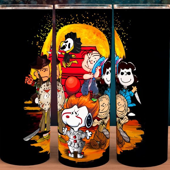 Dining | Snoopy Horror Ghostface Pennywise Jason Halloween Cup Mug ...